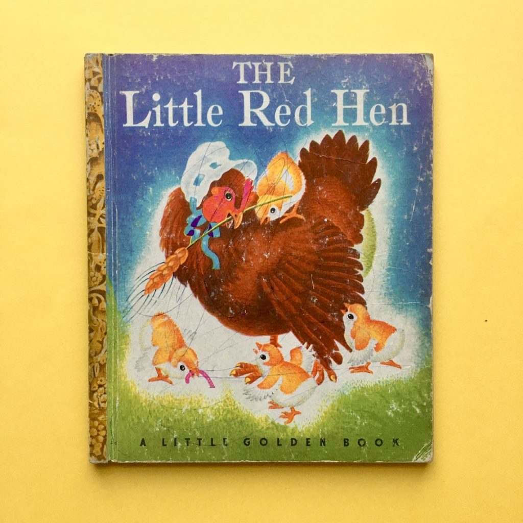 The Little Red Hen, K, Vintage Little Golden Book, 1942, LGB ...