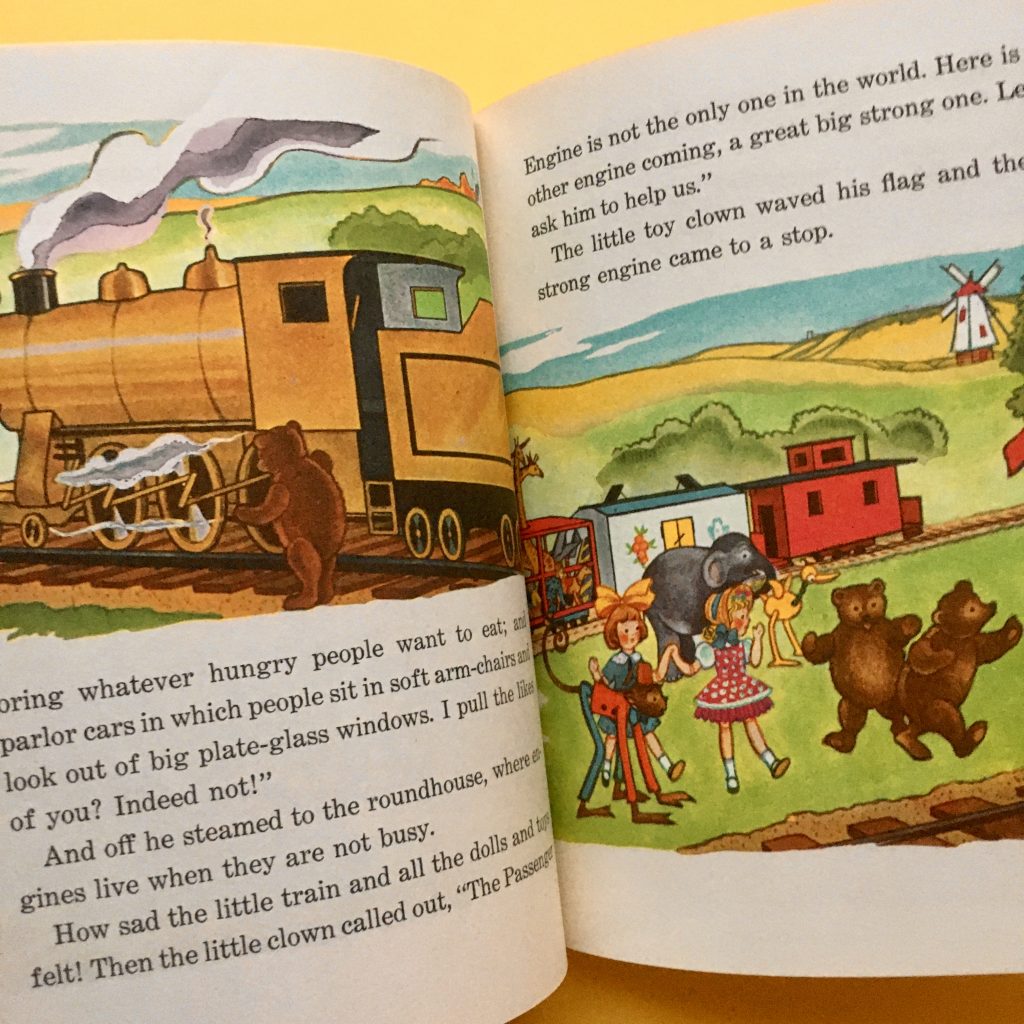 The Little Engine That Could, C, Vintage Little Golden Book, 1954 ...