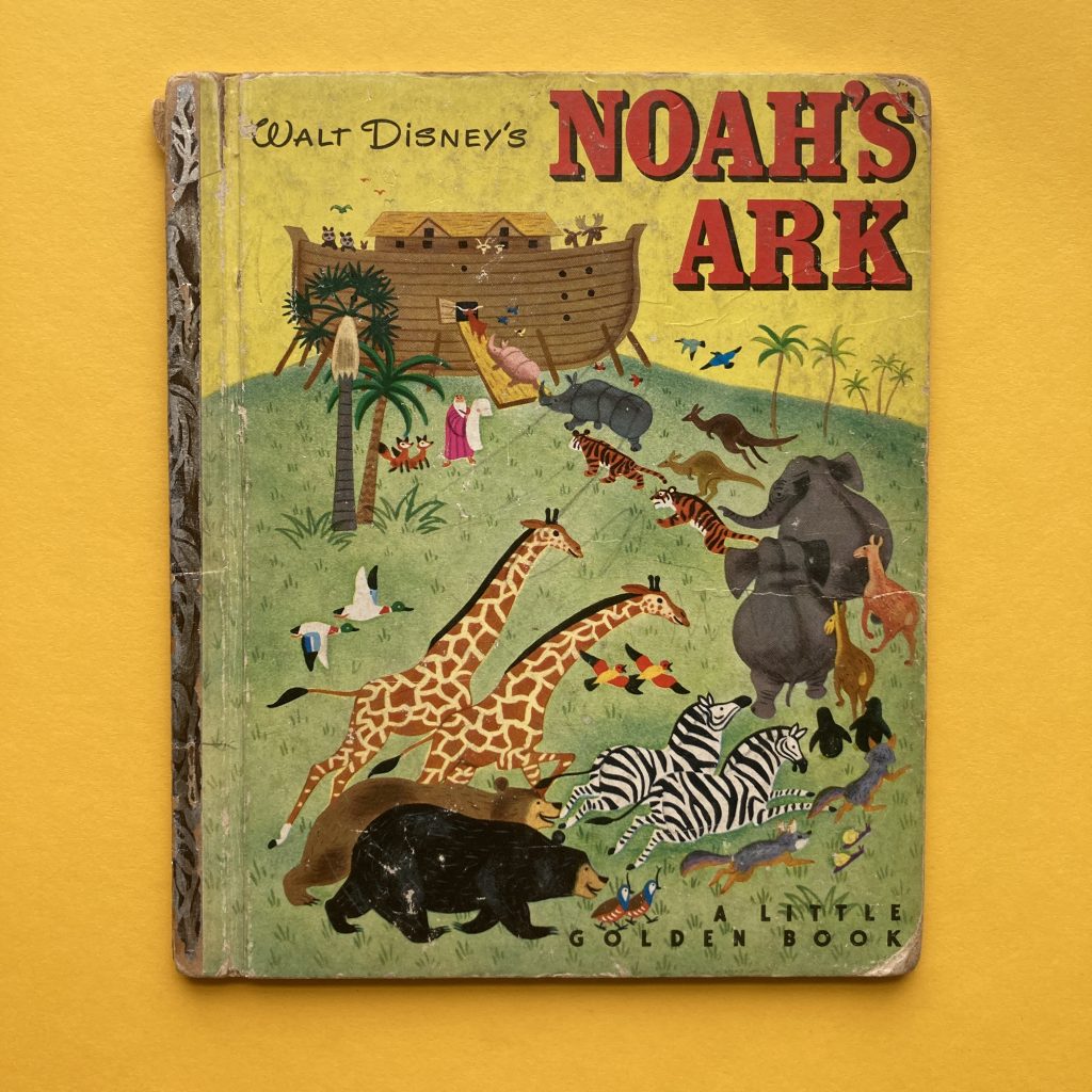 Walt Disney’s Noah’s Ark, A (1st), Vintage Little Golden Book, 1952 ...