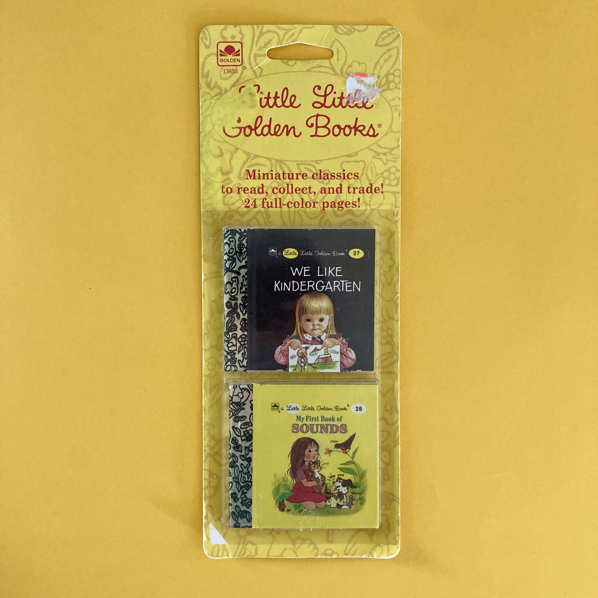 We Like Kindergarten, My First Book of Sounds, A (1st), Vintage Little ...