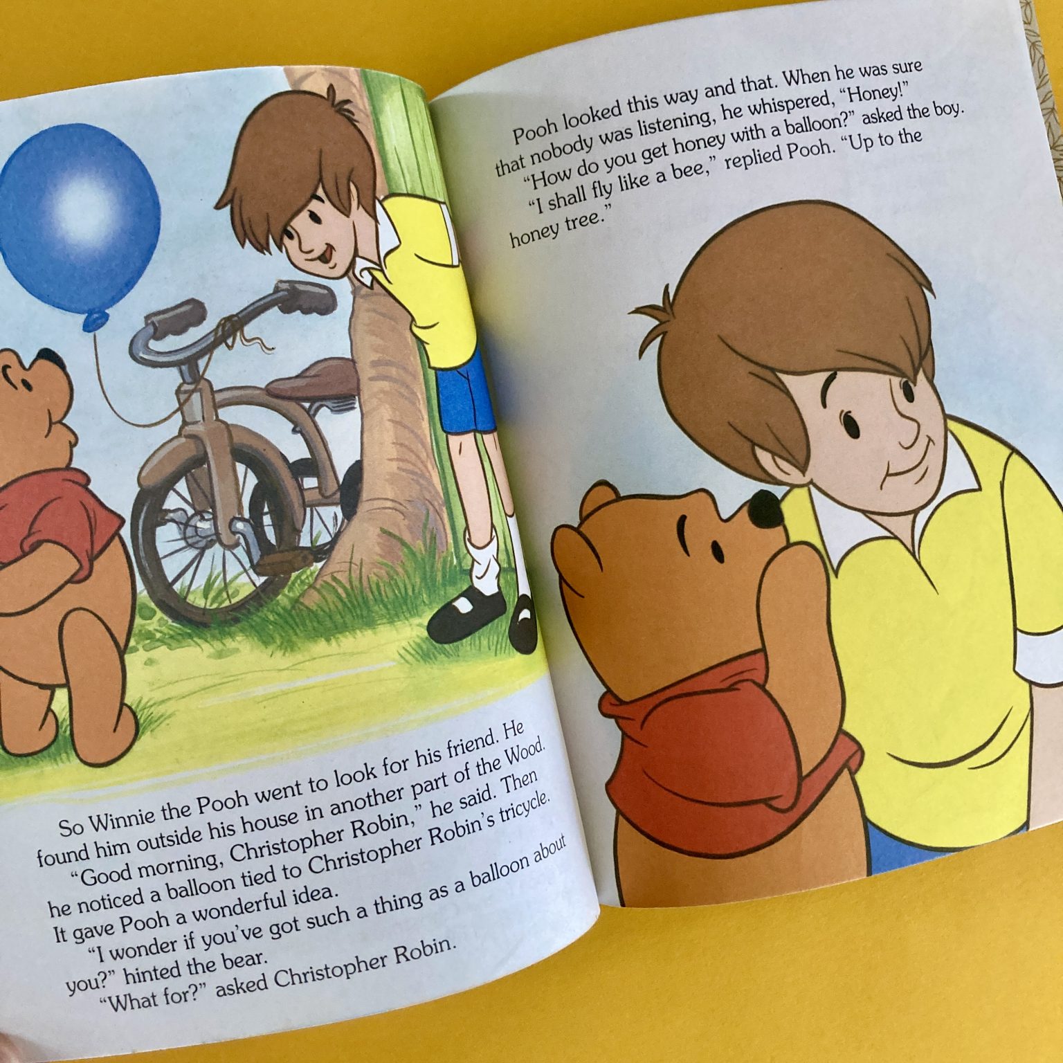 Walt Disney’s Winnie the Pooh and the Honey Tree, Vintage Little Golden ...