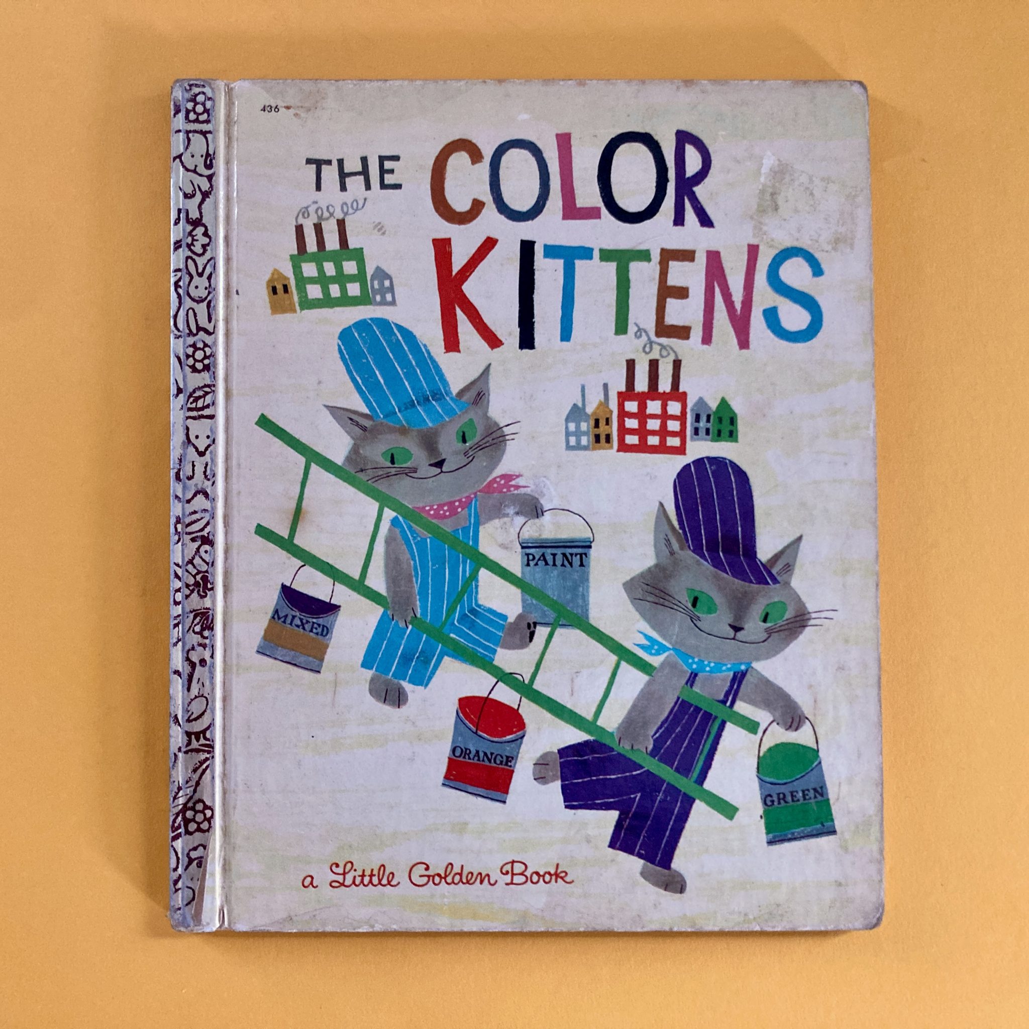 The Color Kittens, K (11th), Vintage Little Golden Book, 1958 ...