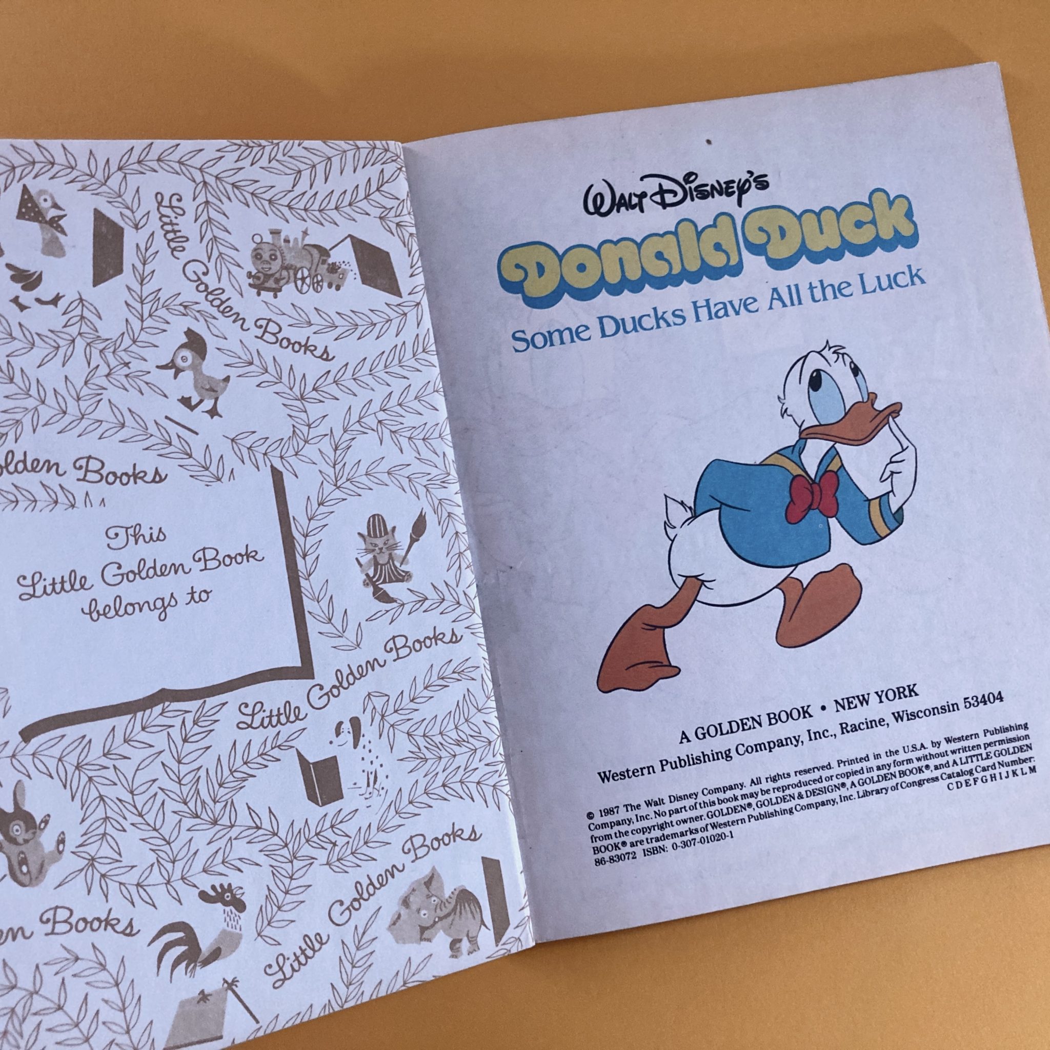 Walt Disney’s Donald Duck Some Ducks Have All the Luck, C (3rd ...