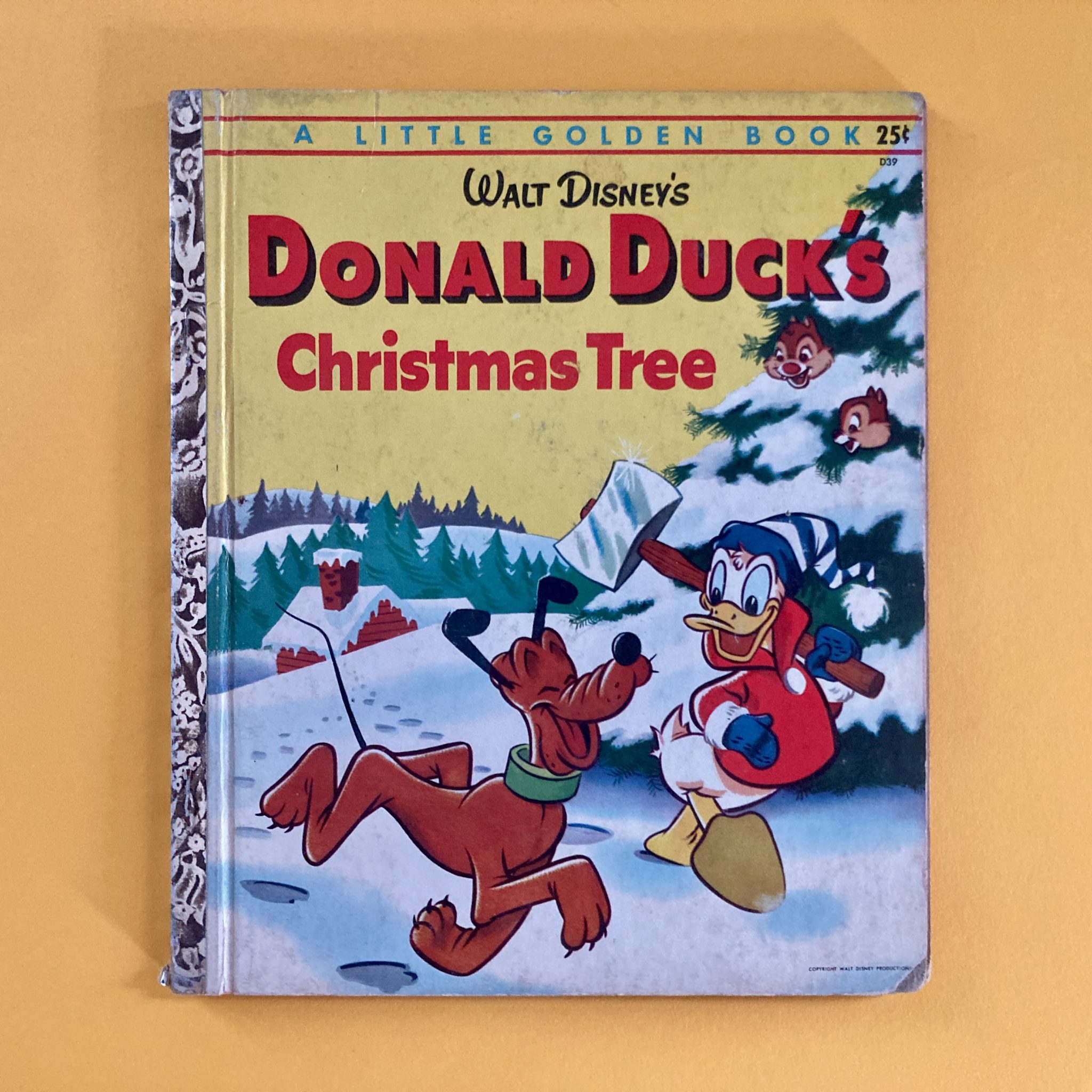 Walt Disney’s Donald Duck’s Christmas Tree, D (4th), Vintage Little ...
