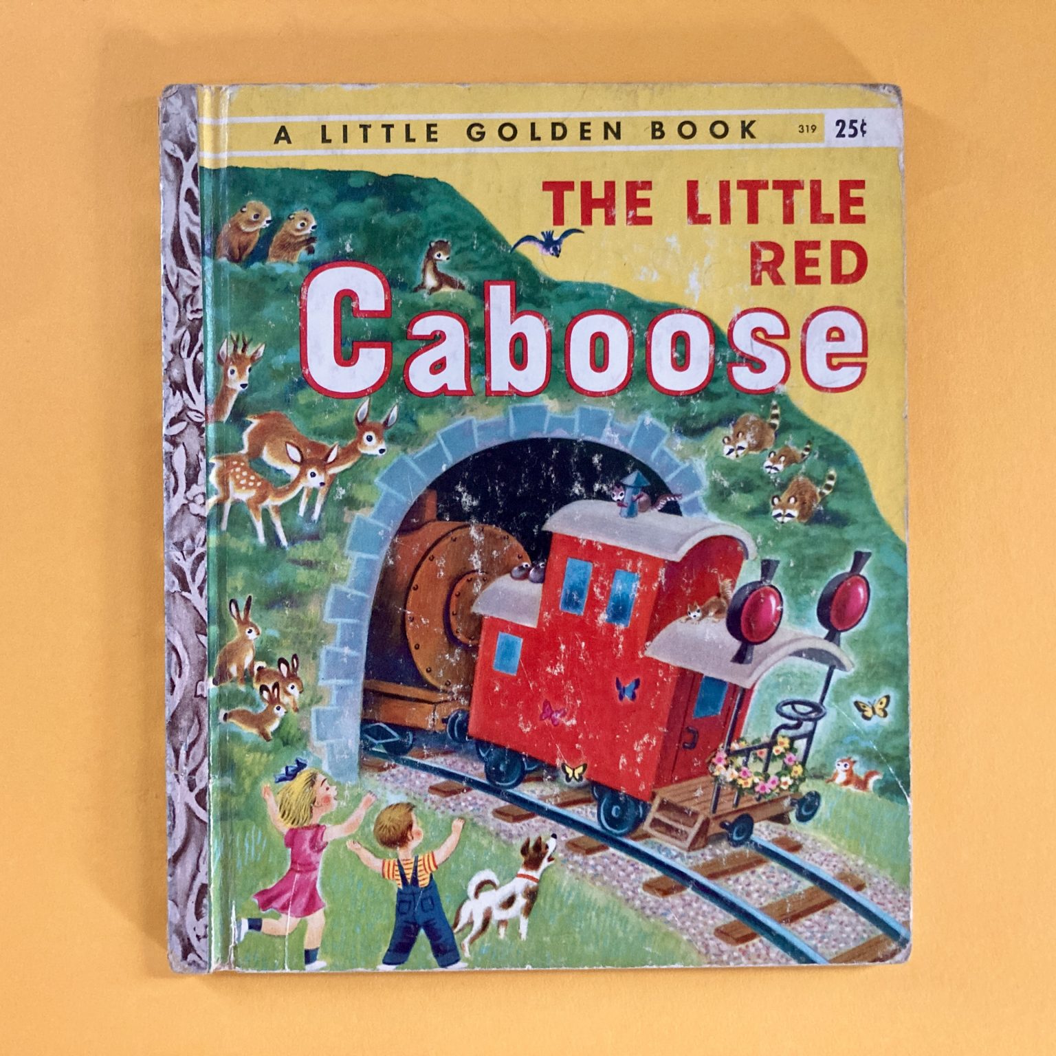The Little Red Caboose, G (7th), Vintage Little Golden Book, 1953 ...