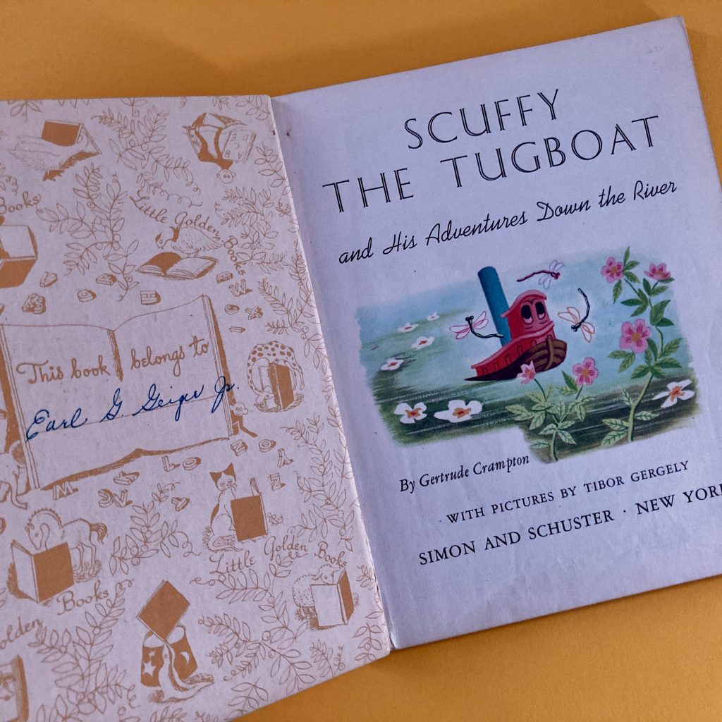 Scuffy the Tugboat and His Adventures Down the River, E (5th), Vintage ...