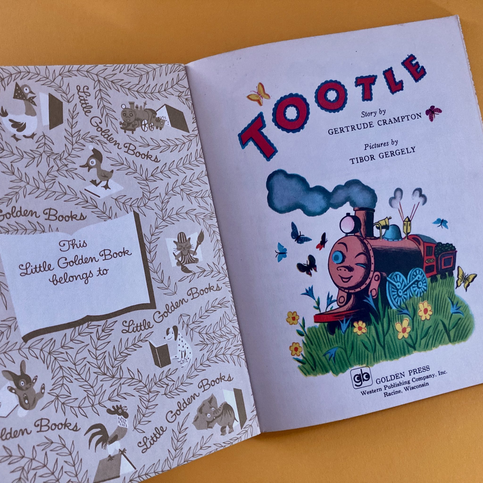 Tootle, 31st, Vintage Little Golden Book, 1977 – LittleGoldenBook.com ...