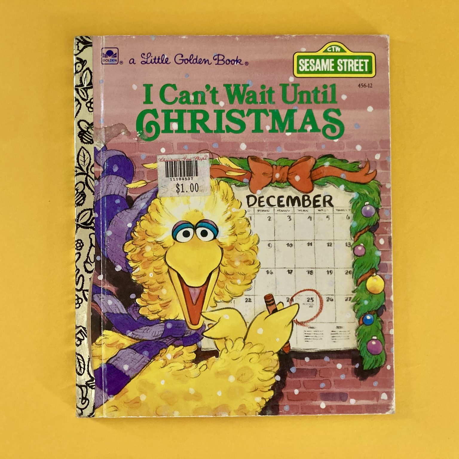 I Can’t Wait Until Christmas, Sesame Street, Vintage Little Golden Book ...